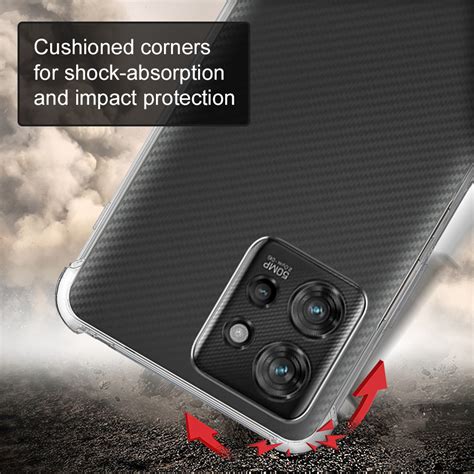 Flexi Gel Shockproof Case For Motorola Thinkphone G Clear