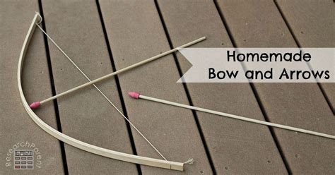 Homemade Arrows From Dowels
