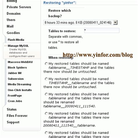 Use Adminer To Manage The Mysql Database David Yins Blog
