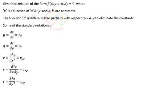 Partial Differentiation Equation Pde Part I Yawin