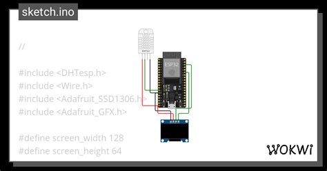 Temp And Humidity Wokwi Esp32 Stm32 Arduino Simulator