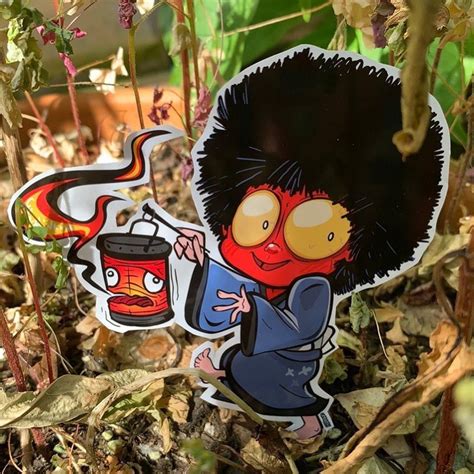 Chochin Kozo Yokai Sticker Etsy