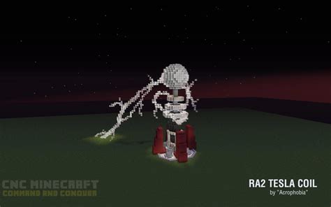 The Working Tesla Coil Project Finished Minecraft Map