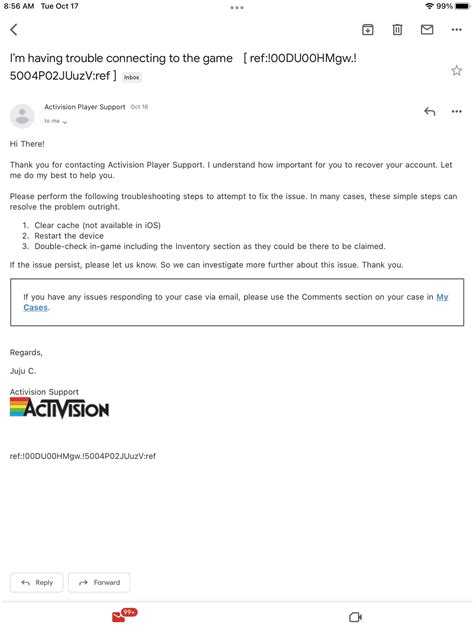 My Account Got Deleted And This The Response Im Getting Wtf Activision R Callofdutymobile