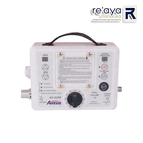 Av S200 Portable Ventilator With Assist Control Reaya