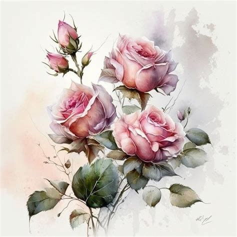 Розы Декупаж под Микроскопом ВКонтакте