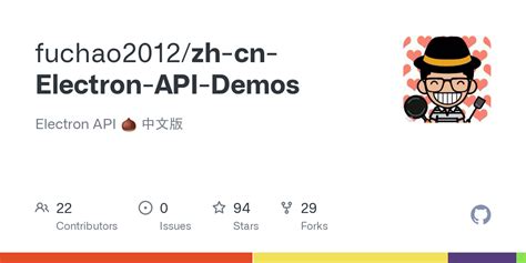 Github Fuchao2012zh Cn Electron Api Demos Electron Api 🌰 中文版