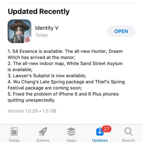They Finally Fixed The IPhone Crash Issue Time To Redeem Myself As A Hunter R IdentityV