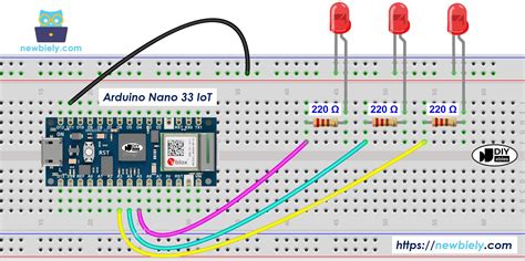 Arduino Nano Iot Blink Multiple Led Arduino Nano Iot Tutorial