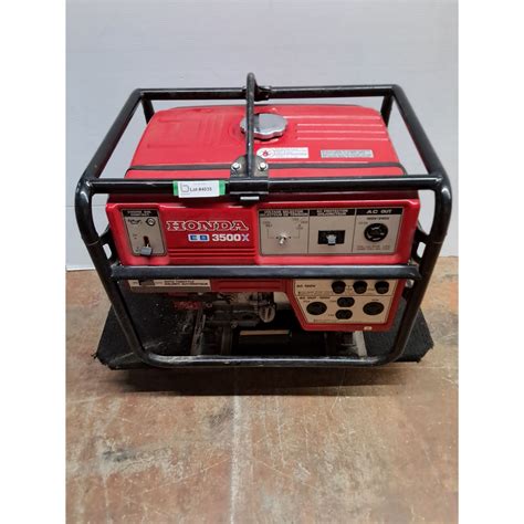 Honda Eb3500x Generator Tested Pick Up Only Dolly Not Included