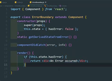 Getderivedstatefromerror Why Do We Need It In React