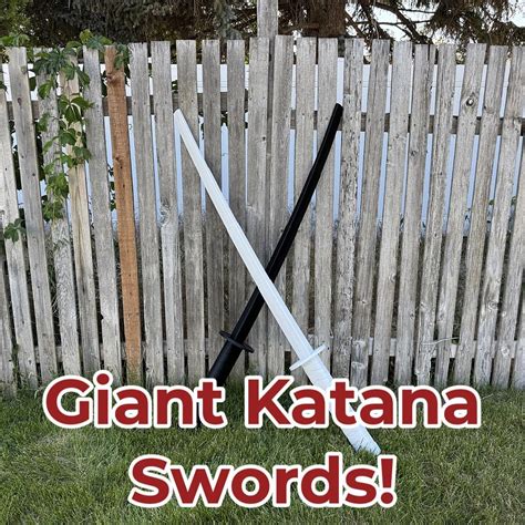 Giant Katana Swords Collapsible Sword Cosplay Weapon Plastic Toy