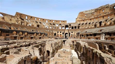 Inside The Colosseum In Romes Newly Opened Underground Gladiator