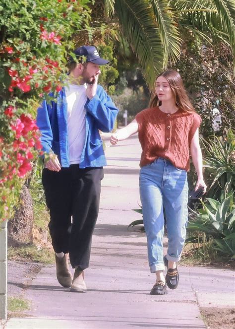 Lauren Parsekian And Aaron Paul Out In Los Angeles 11 01 2022 Hawtcelebs