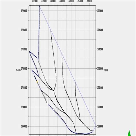 2d Boundary And Fault Model Download Scientific Diagram