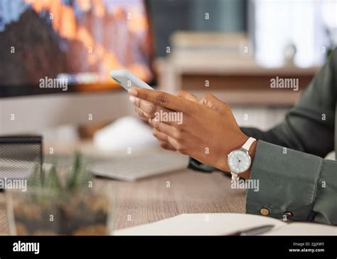 Her Fingers Are Always On The Trigger An Unrecognizable Businesswoman Sending A Text While
