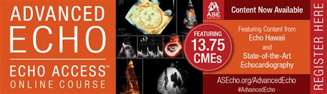 Ase Advanced Echo Virtual Experience 2023 Medastudy