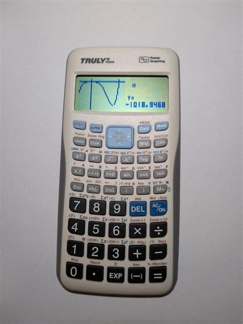 Truly Tg205 The Cheapest Simplest Graphing Calculator Ive Ever Seen R Calculators