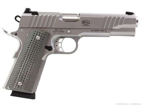 Bul Armory 1911 Government 45 Acp 5 Barrel 8 1 Stainless Steel Semi