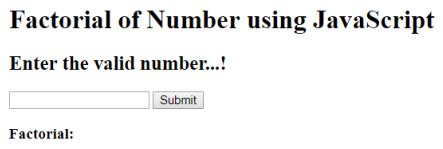 Factorial Program In JavaScript How To Find Factorial Program In JavaScript