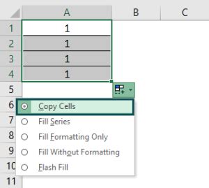 Autofill In Excel How To Use Autofill Option Dates Shortcut