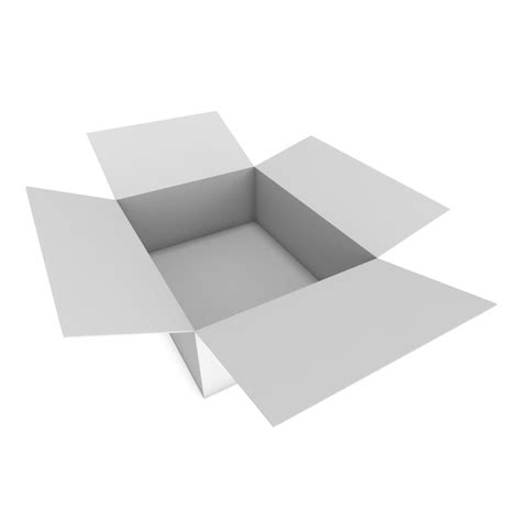 Premium Photo Open Box 3d