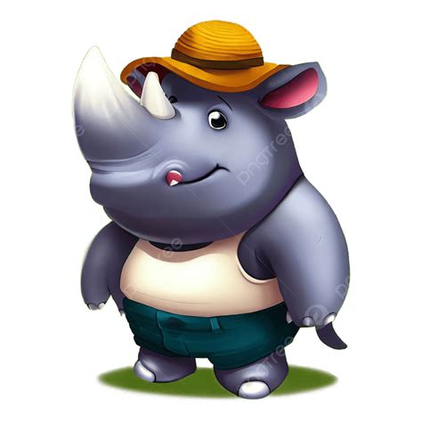 휴가를 위해 부담 없이 옷을 입은 코뿔소 그림 휴가를 위해 캐주얼하게 옷을 입은 코뿔소 그림 코뿔소 그림 인공 지능 예술 코뿔소 Png 일러스트 및 Psd 이미지 무료