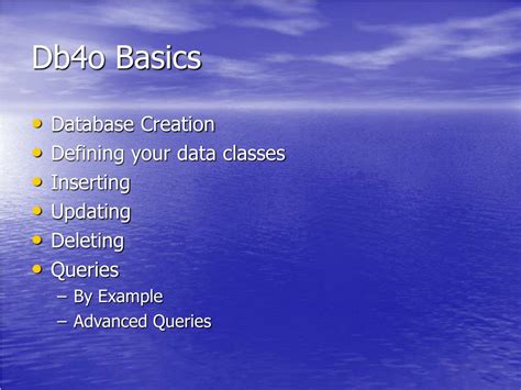 Ppt Object Oriented Databases Powerpoint Presentation Free Download Id3920912