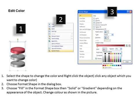 PowerPoint Template Vertical Slide Numbers For Commerce Strategy Graphic