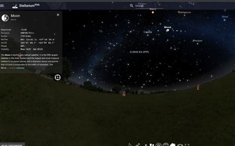 Stargaze From The Web Browser With An Open Source Planetarium