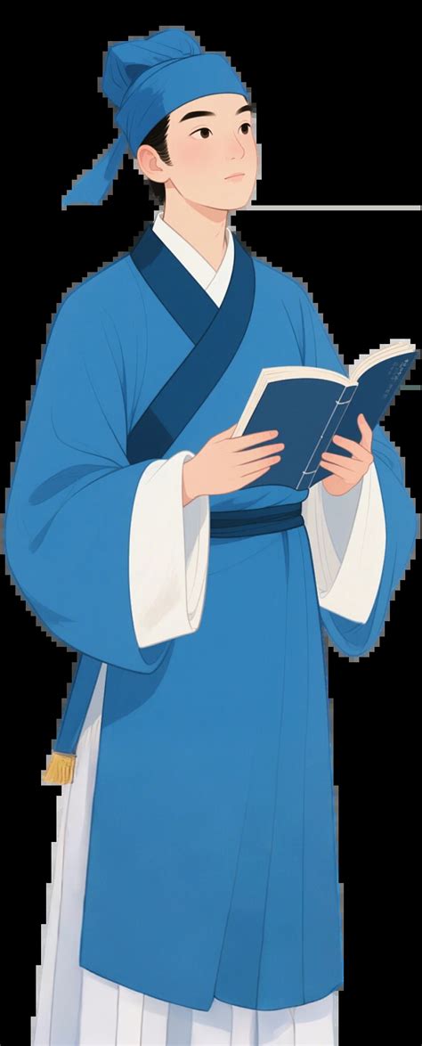 古代书生 花瓣网