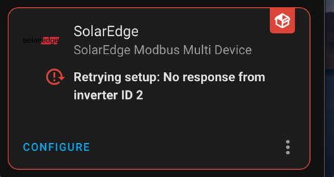 Custom Component SolarEdge Modbus TCP Share Your Projects Home Assistant Community