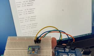 Interfacing MPU6050 Accelerometer Gyroscope With Arduino