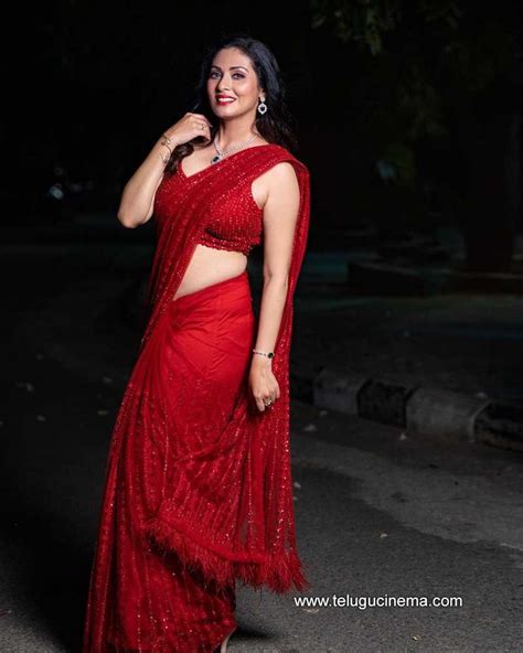 Sadaa In A Red Saree Telugu Cinema