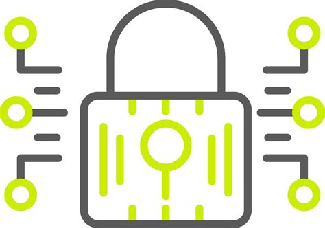 Internet Security Line Two Color Icon 43449712 Vector Art At Vecteezy