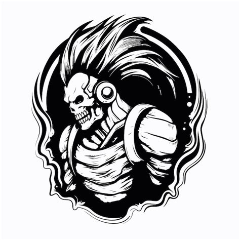 Premium Vector Gladiator Skull