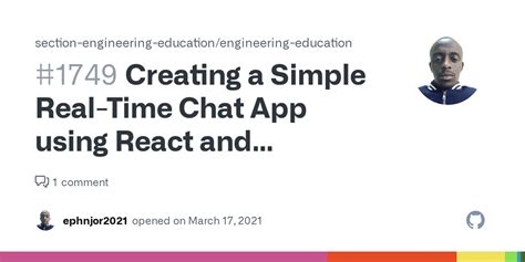 Creating A Simple Real Time Chat App Using React And With E2e Encryption · Issue 1749