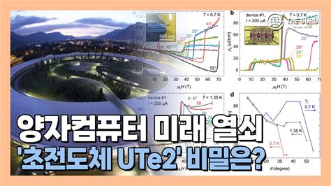 양자컴퓨터 미래 열 열쇠 초전도체 Ute2 비밀 풀다 Youtube