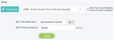 Configure Time Settings In Cisco Business Wireless Access Point Cisco