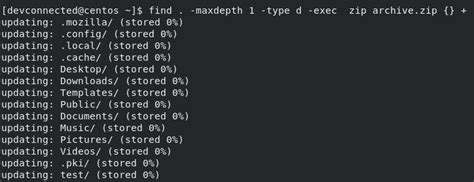 How To Zip Folder On Linux Devconnected