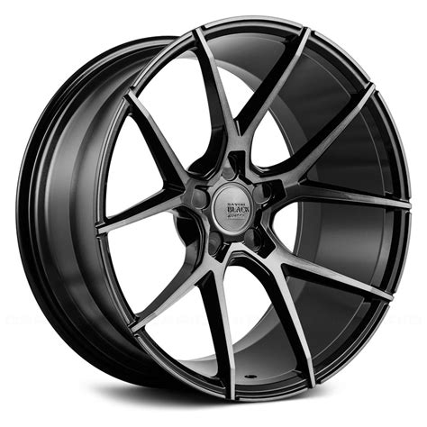 SAVINI® BM-14 Wheels - Gloss Black with Double Dark Tint Rims