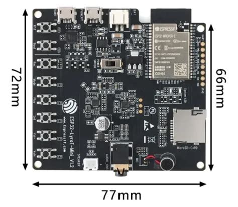 Esp32 Lyratesp32 Lyrat Mini Arduino Development Board Xpart Electronic