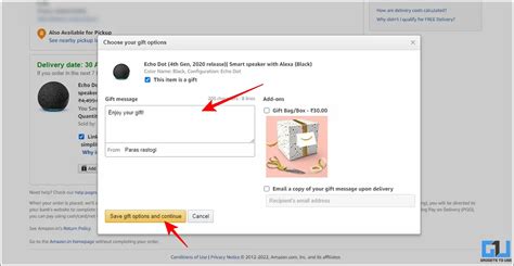 3 Ways To Send A Custom Message With Amazon Or Flipkart Order Gadgets