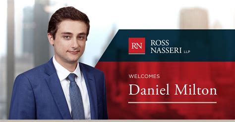 Welcome To The Team Daniel Milton Avi Bourassa