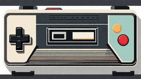 Premium Photo Nostalgic Retro Gaming Console With Controllers