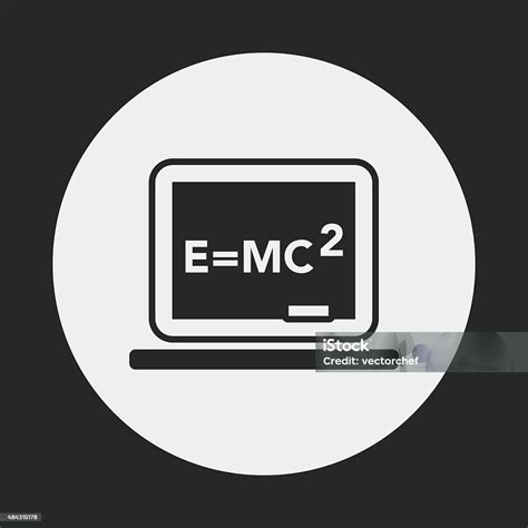 Physics Class Icon Stock Illustration Download Image Now 2015 Chalkboard Visual Aid