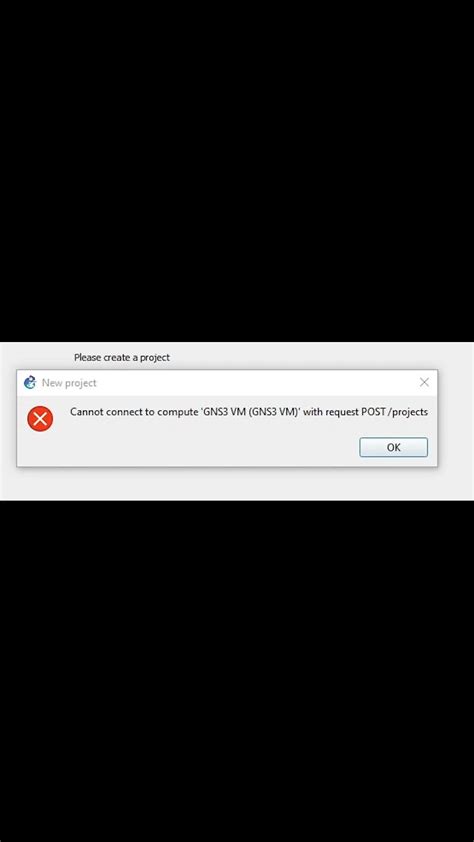 GNS VMware Cannot Connect To Compute Issue