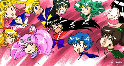 Sailor Moon Funny By Exyda On DeviantArt
