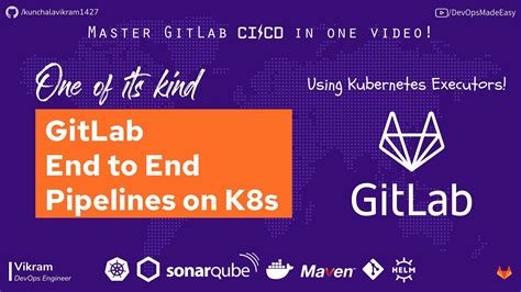 Gitlab End To End Pipelines On Kubernetes With Maven Nexus Sonarqube