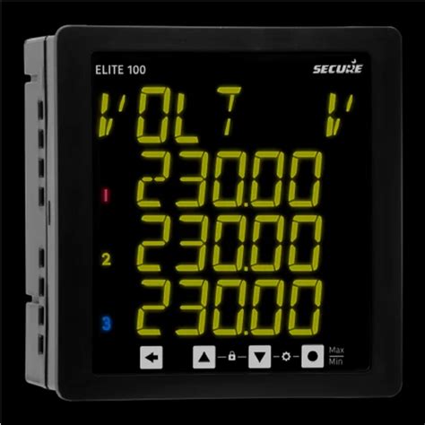 Led Secure Elite 100 Multifunction Meter At Best Price In Gurgaon Id 2851937007830